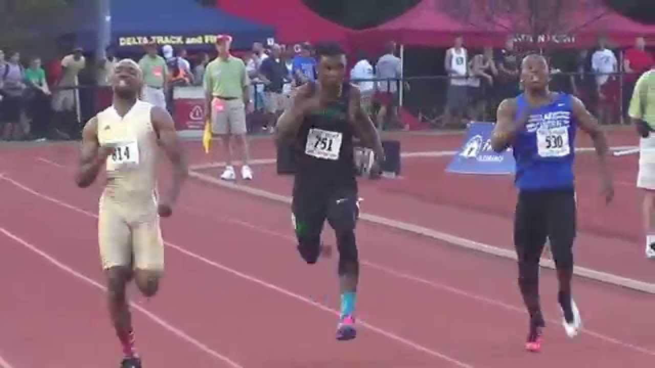 200 meter final - YouTube