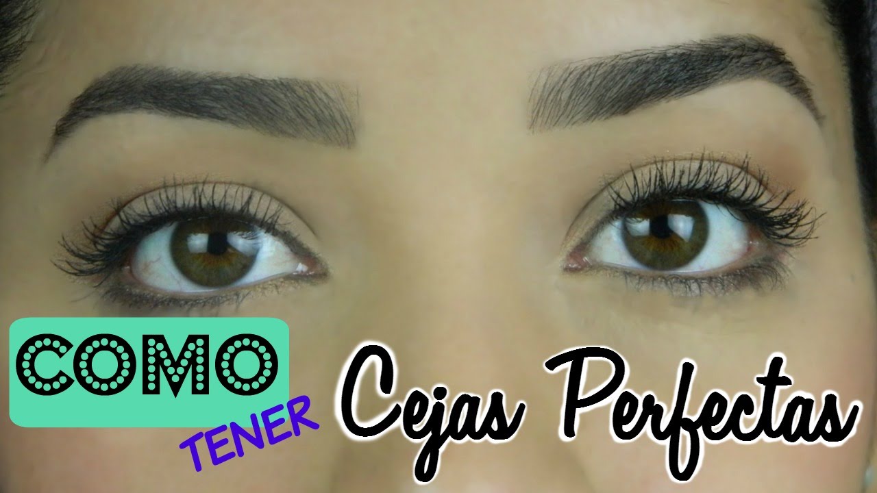 COMO DEPILAR /SACAR LAS CEJAS | GOLDEN BEBA - YouTube