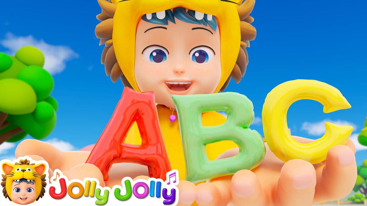 Learn Alphabets | ABC Song, Animals Finger Family + More | Jolly Jolly ...