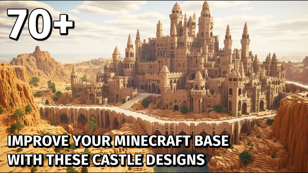 Improve Your Base With These Castle Designs for Survival Minecraft ...