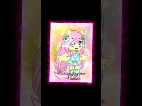 Fluttershy 🥰💖 || Gacha Club || Mlp Eg Edit 💜 - YouTube