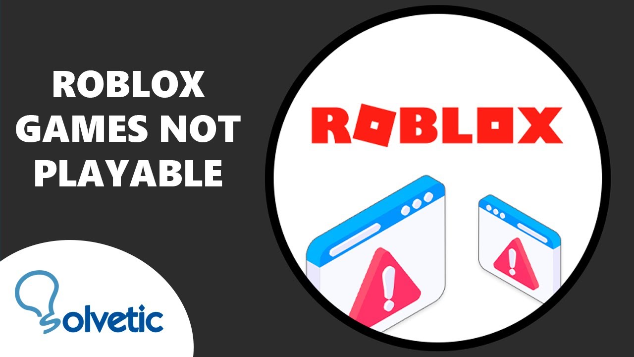 ROBLOX GAMES NOT PLAYABLE ⚠️ - YouTube