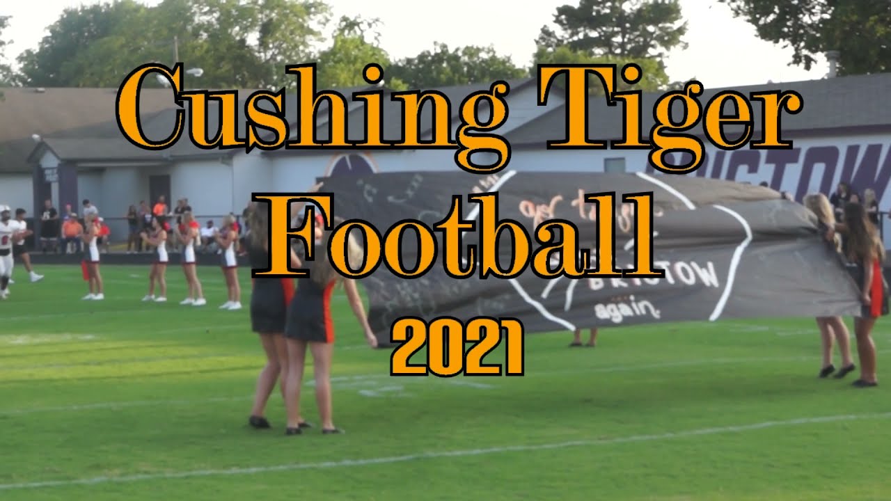 Cushing Tigers vs Bristow Pirates Football 2021 - YouTube