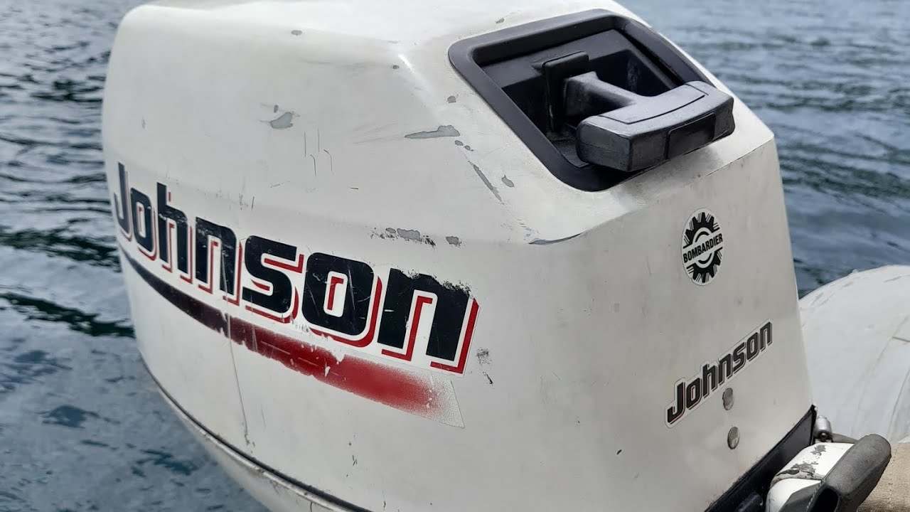 8hp Johnson 2Stroke Outboard Review - YouTube