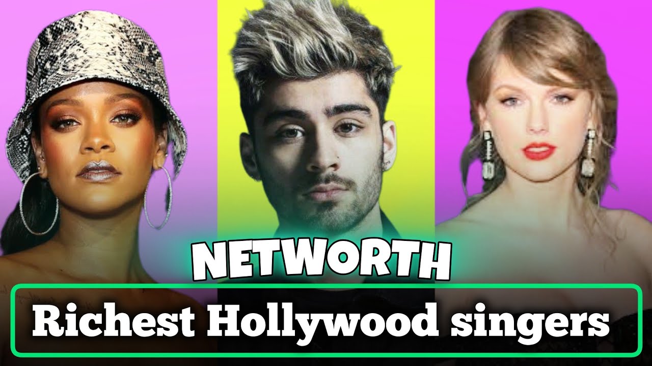 richest 25 singers net worth | singer net worth comparison Rihanna ...