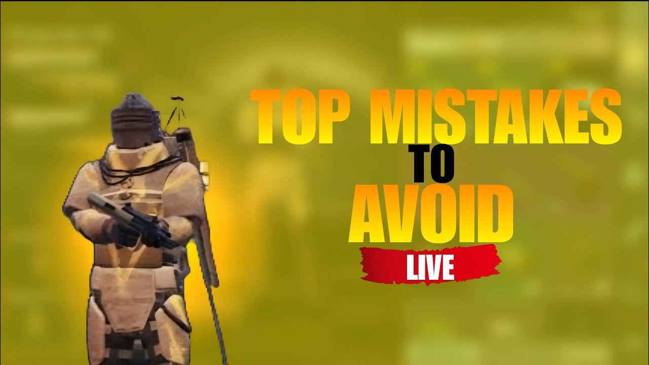 Metro Creator Club - Top Mistakes to Avoid | metro Royale pubg | metro ...
