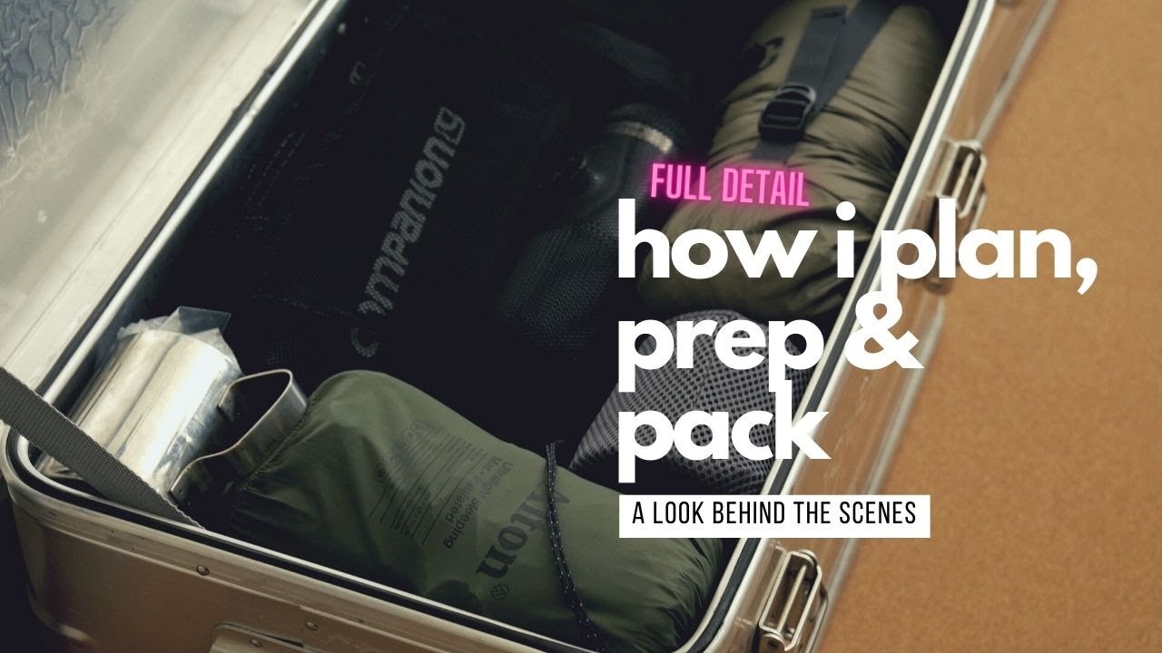 HOW I PLAN, PREP AND PACK FOR A SOLO CAMPING TRIP | MY GEAR STORAGE ...