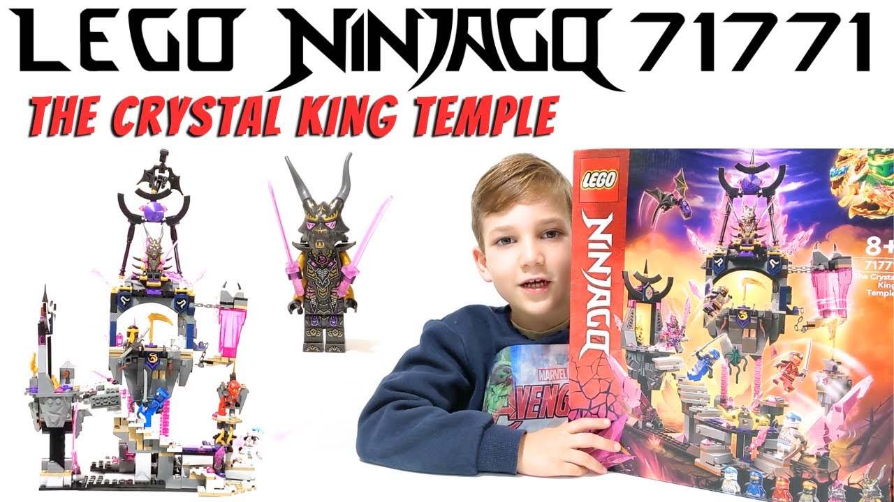 LEGO Ninjago 71771 The Crystal King Temple Speed Build - YouTube