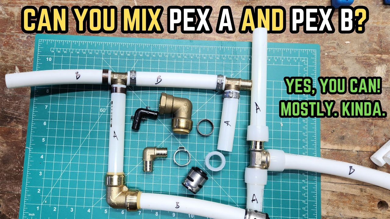 Can You Mix Pex A and Pex B? - YouTube
