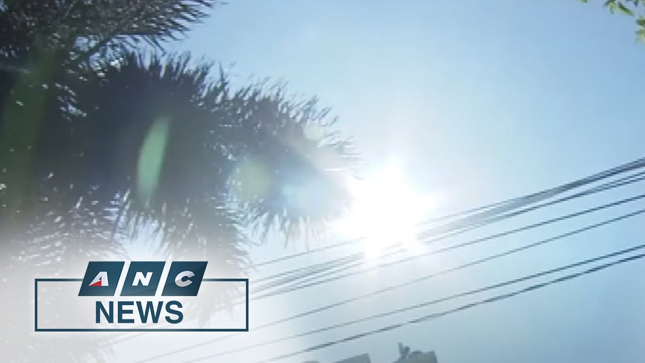 PAGASA: Metro Manila heat index may reach 39 to 41 degrees | ANC - YouTube
