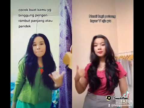 buat kamu yg suka nyesel kalau potong rambut pendek ini solusinya