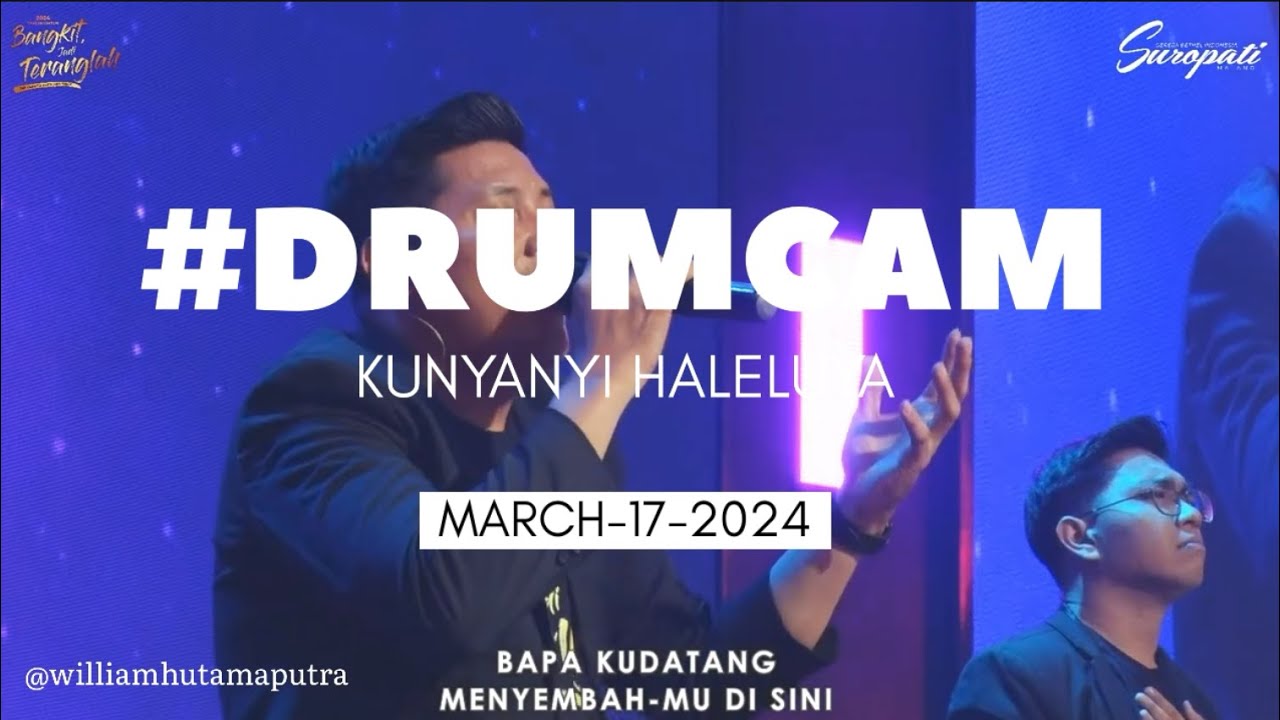 KUNYANYI HALELUYA (SYMPHONY WORSHIP) #drumcam #gbi #penyembahan - YouTube