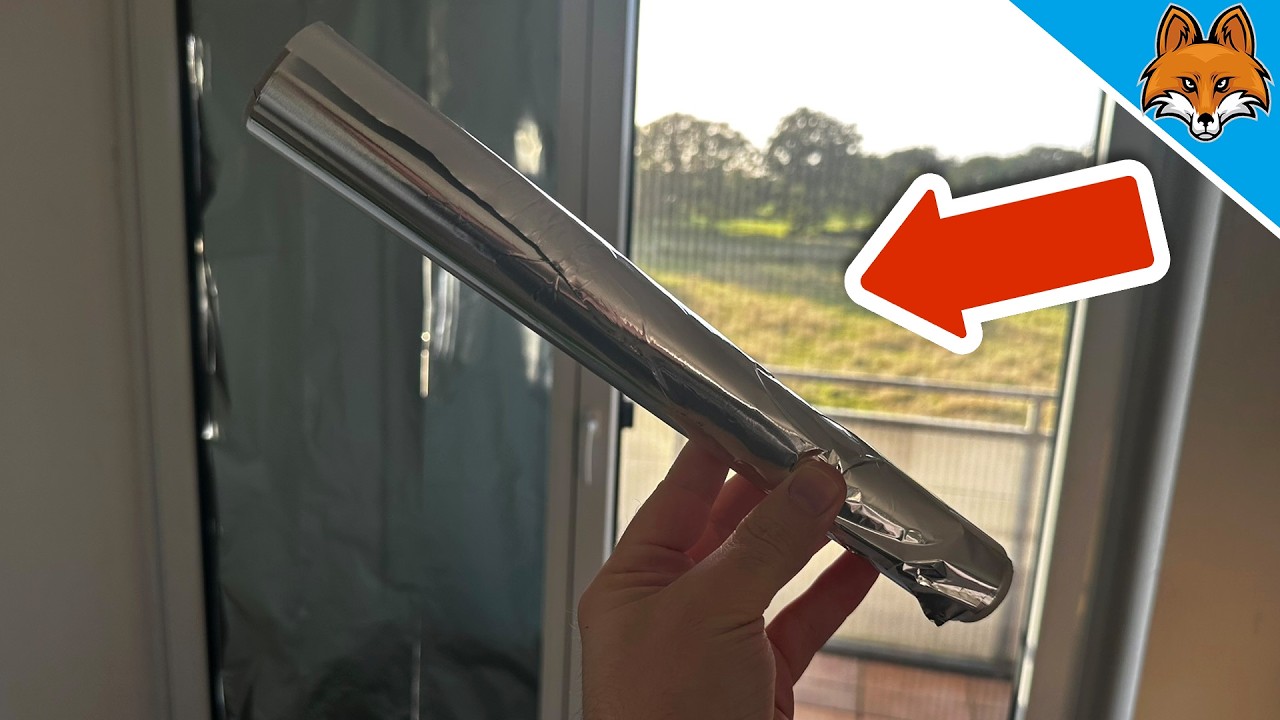 Stick Tin Foil on the Windows and WATCH WHAT HAPPENS💥(Ingenious Trick)🤯 ...