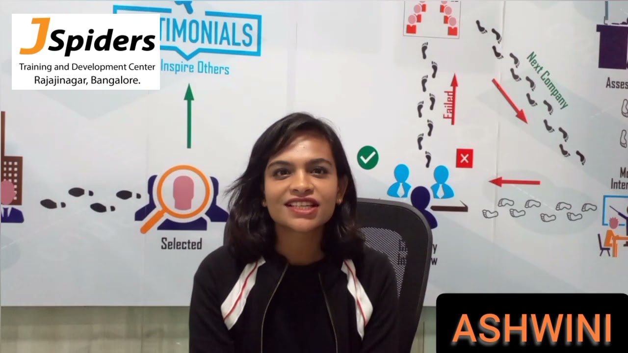 TESTIMONIAL | JSPIDER RAJAJINAGAR | ASHWINI - YouTube