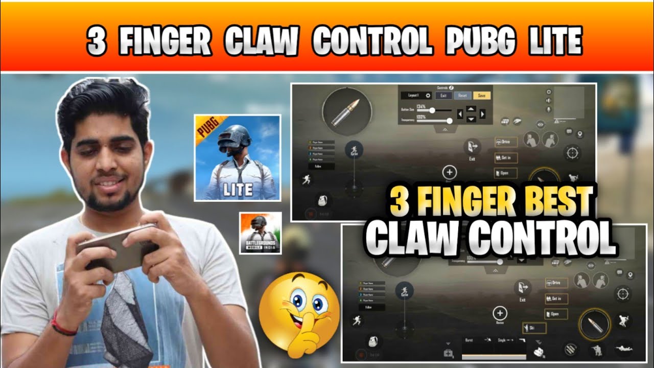 3 Finger Claw Pubg Mobile Lite | Best Setting For 3 Finger Claw Pubg ...