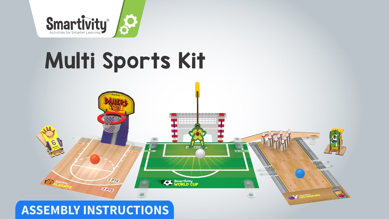 Multi-Sports Kit | How To Make | Smartivity - YouTube