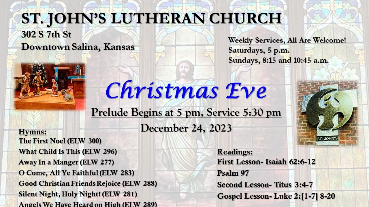 Christmas Eve: Dec. 24, 2023 - YouTube