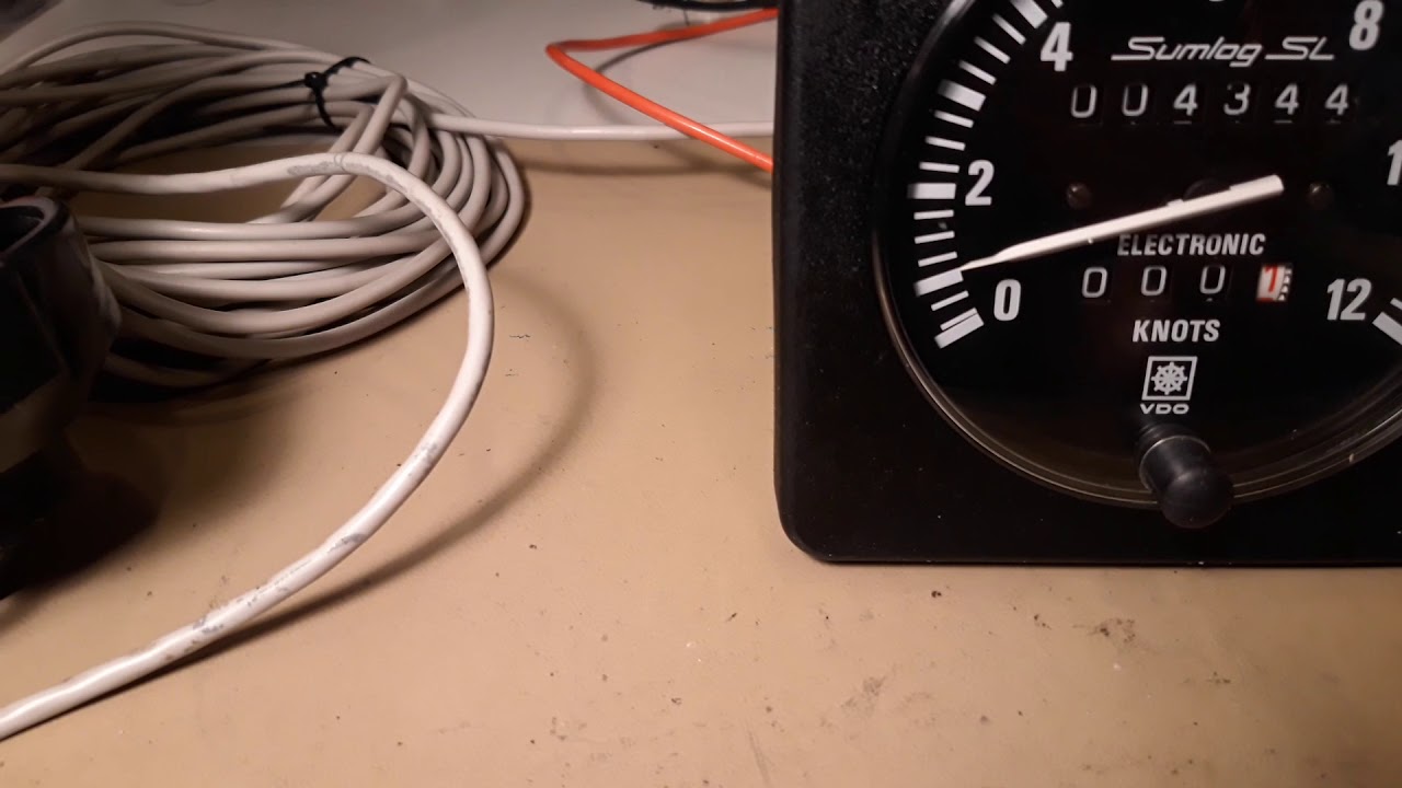 VDO Sumlog test - YouTube