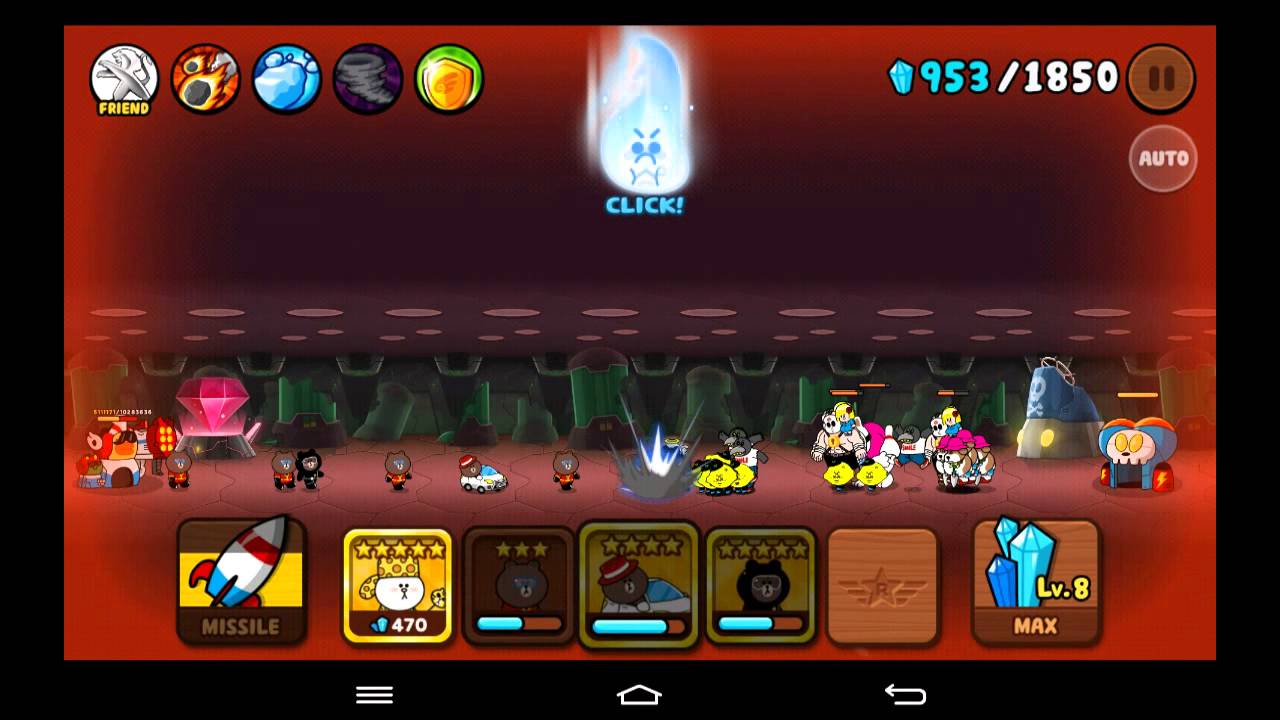 LINE RANGERS 144 (3 free Brown+1 free Cony)11/4 by 【R.E.G】 Cony - YouTube