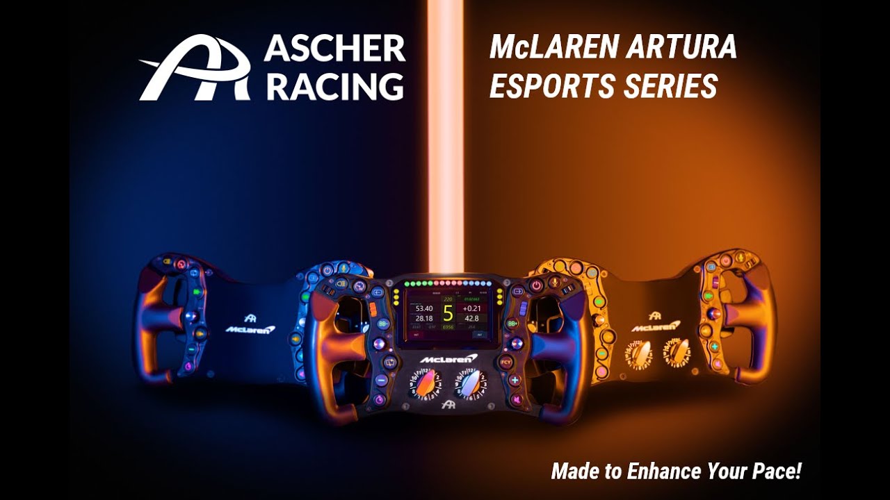 Ascher Racing McLaren Artura Esports Series | Made to Enhance Your Pace ...