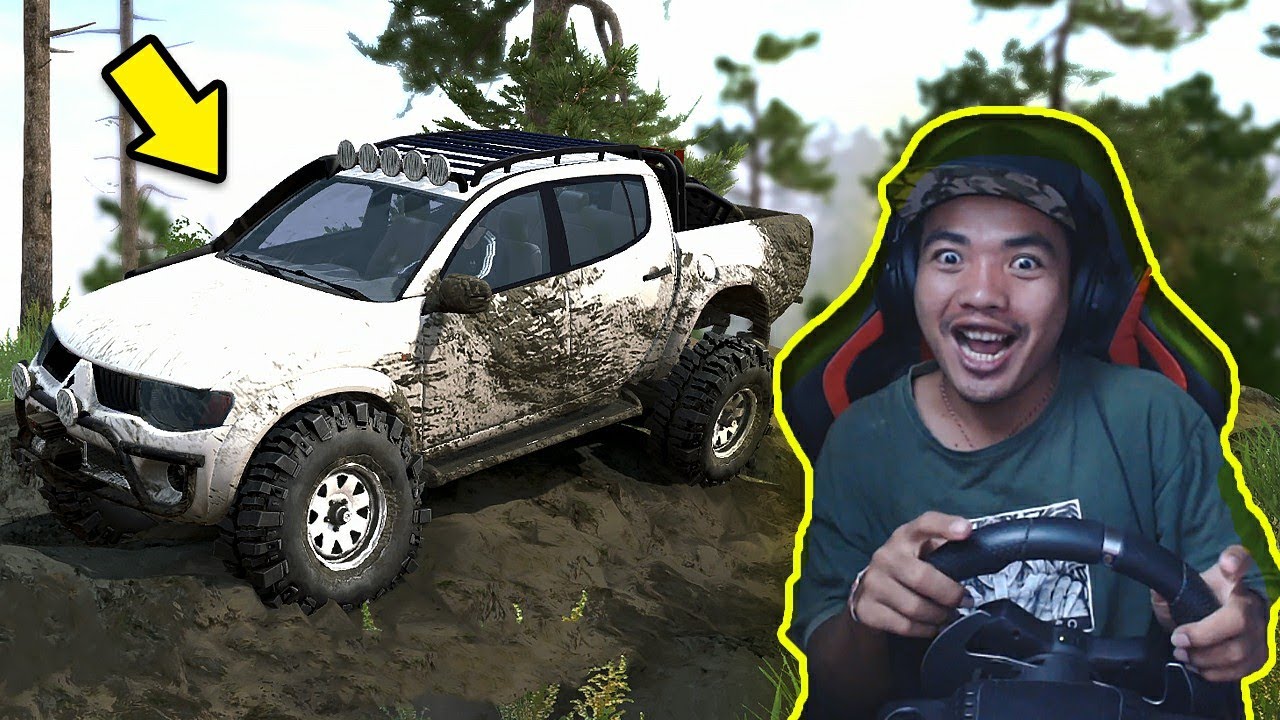 AKSI STRADA TRITON DI PUNCAK PLAN EXTREME - SPINTIRES MUDRUNNER - YouTube