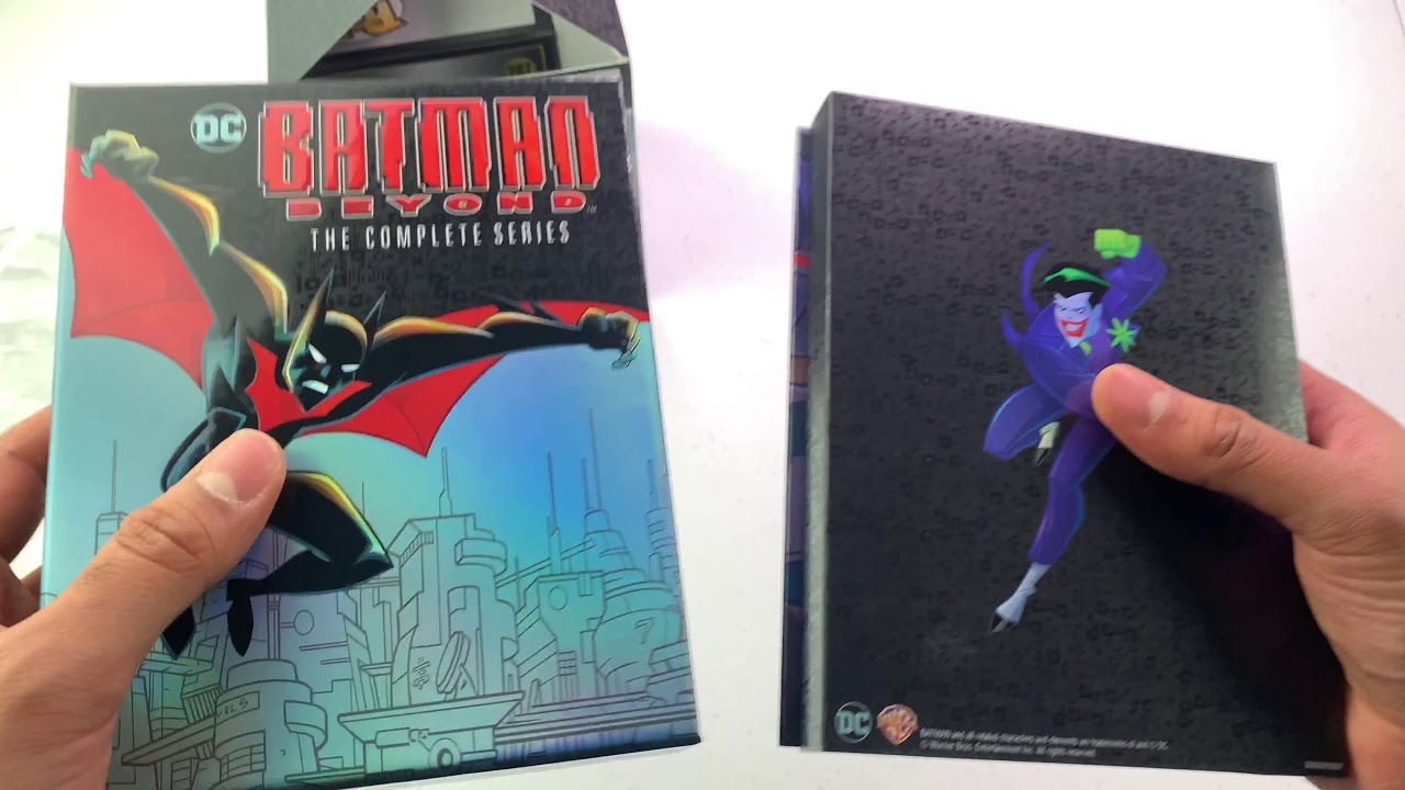 Batman Beyond Complete Series Deluxe Limited Edition Blu-ray Unboxing ...