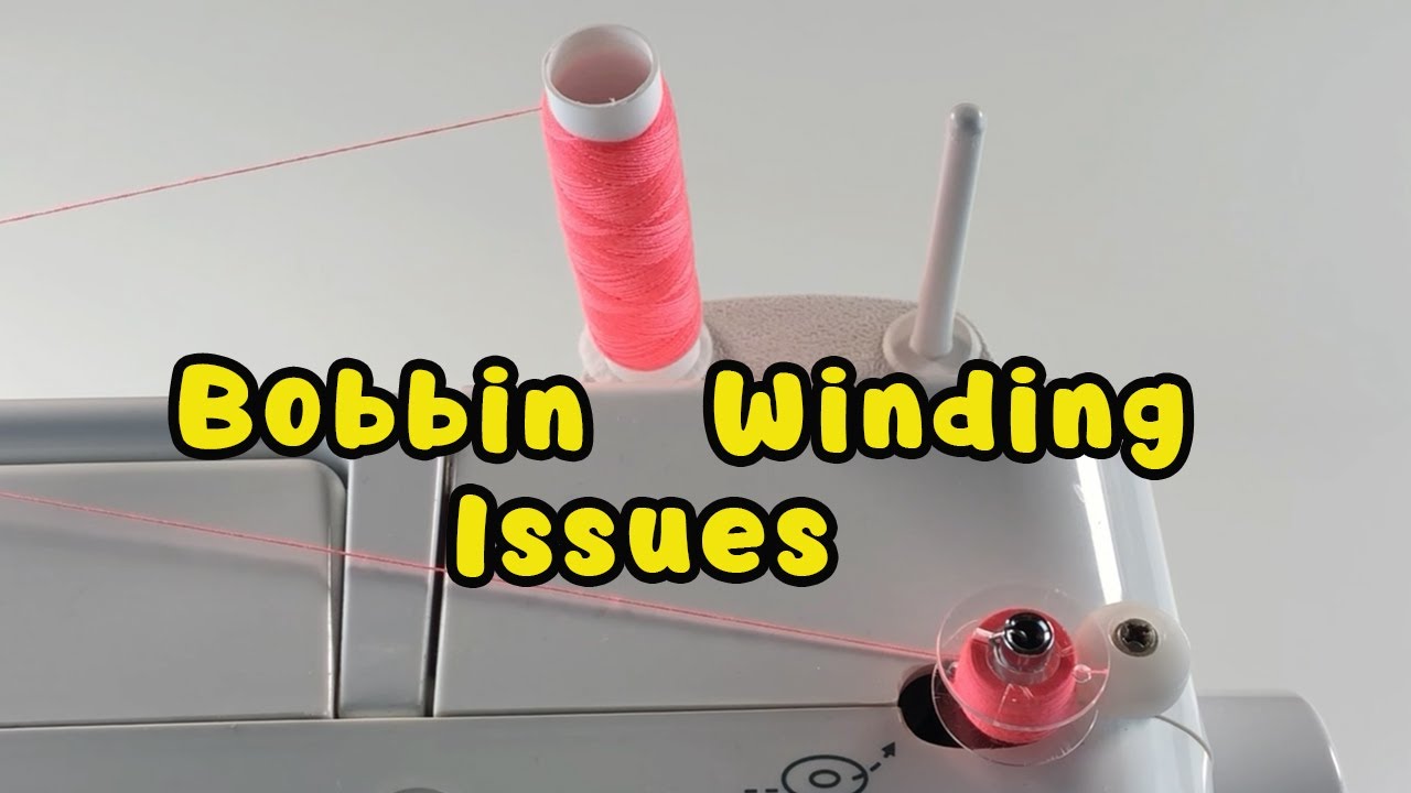 Bobbin Winding Issues on A Sewing Machine - Beginners Tutorial Singer Promise - YouTube