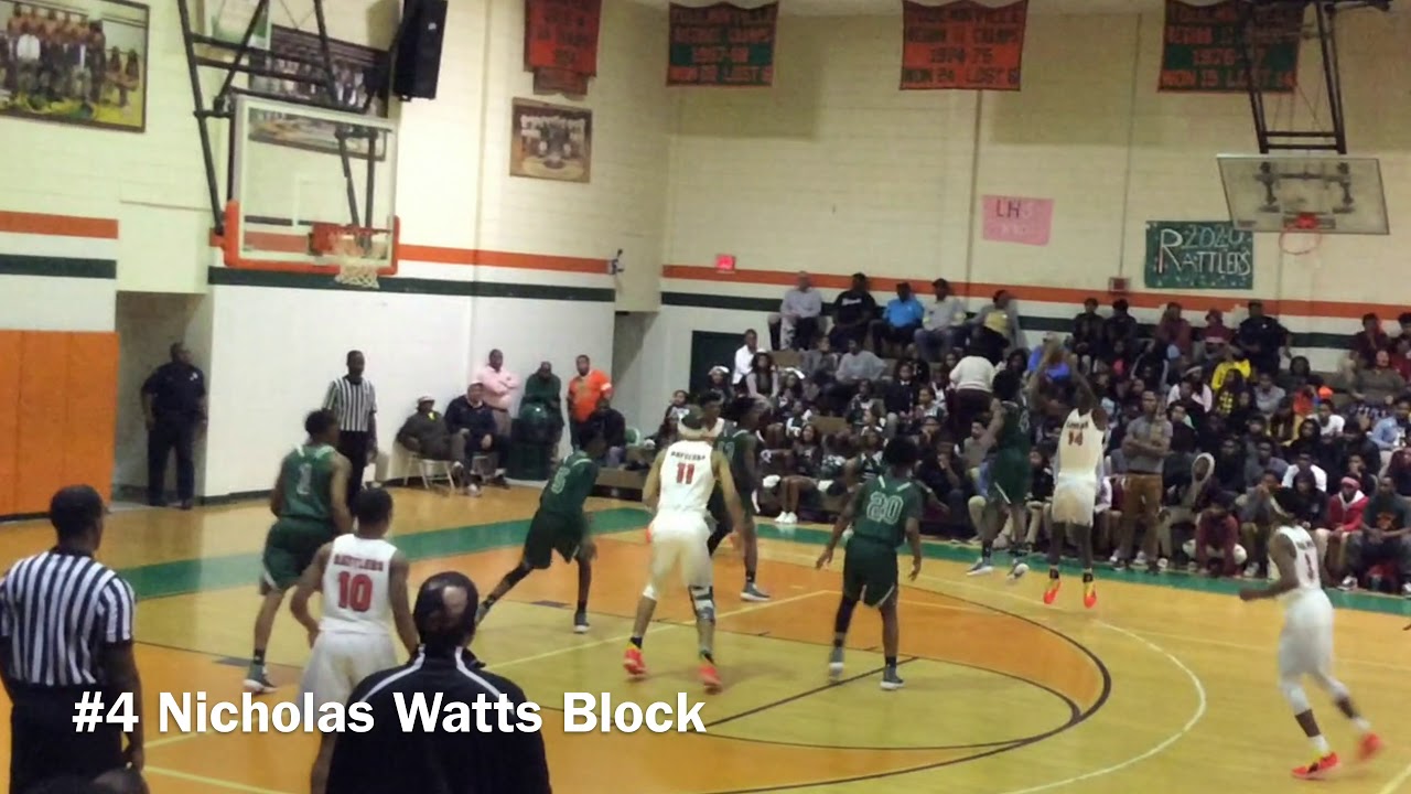 Nicholas Watts Highlights vs LeFlore High School - YouTube