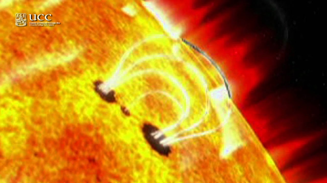 Solar Flares En Route to Earth - Dr Paul Callanan - YouTube