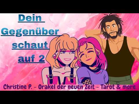 🐞 Dein Herz-Mensch/ dein Gegenüber schaut auf 2 Personen 