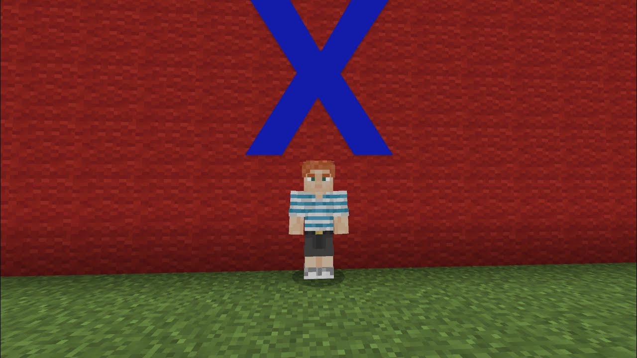 Minecraft, But If I Touch The Color Red the Video Ends - YouTube