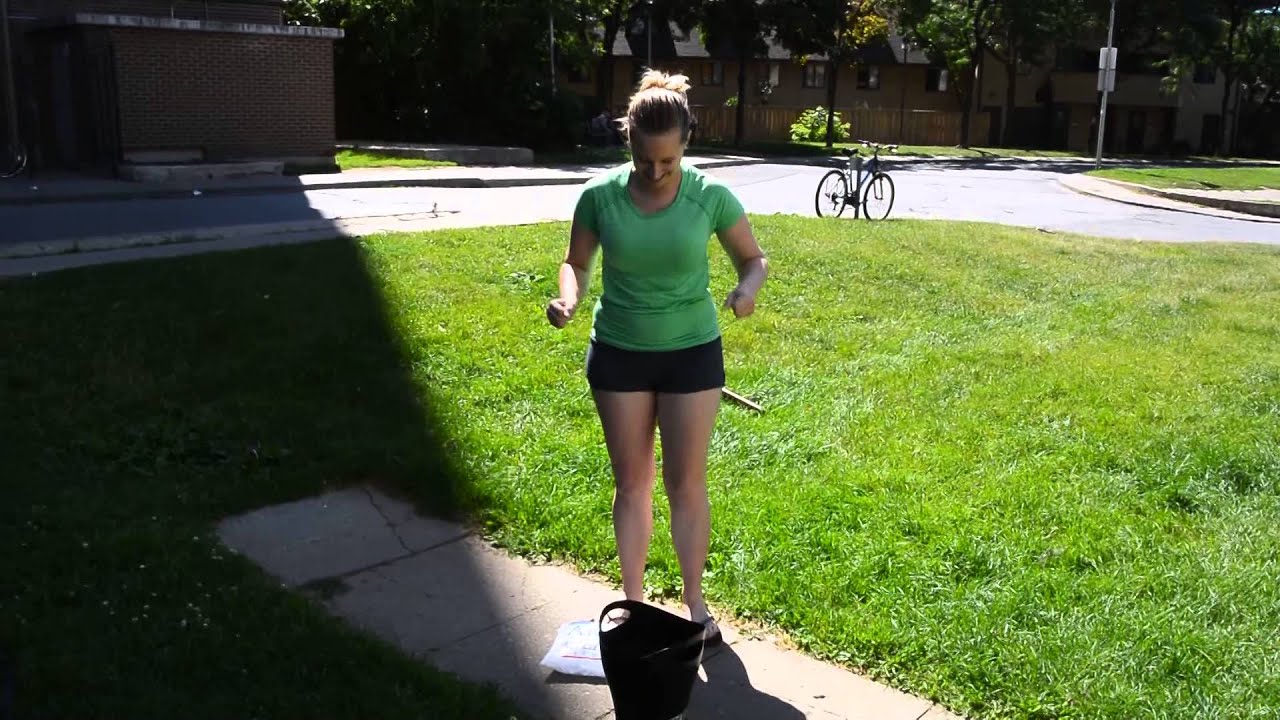 Natalie's Ice Bucket Challenge - YouTube