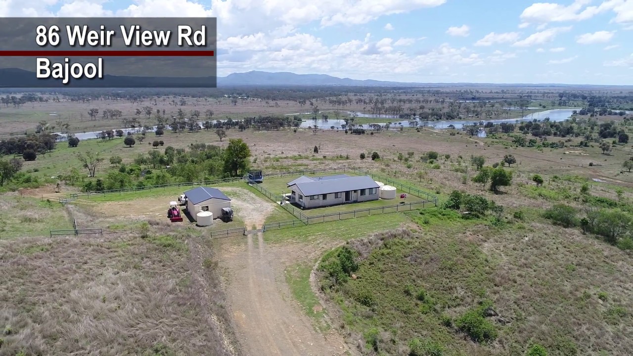 86 Weir View Road, Bajool Qld 4702 - YouTube
