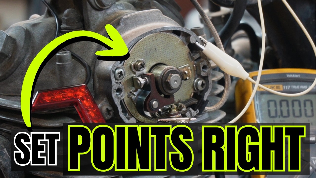 Before You Adjust Ignition Points on a Vintage Motorcycle — Watch This ...