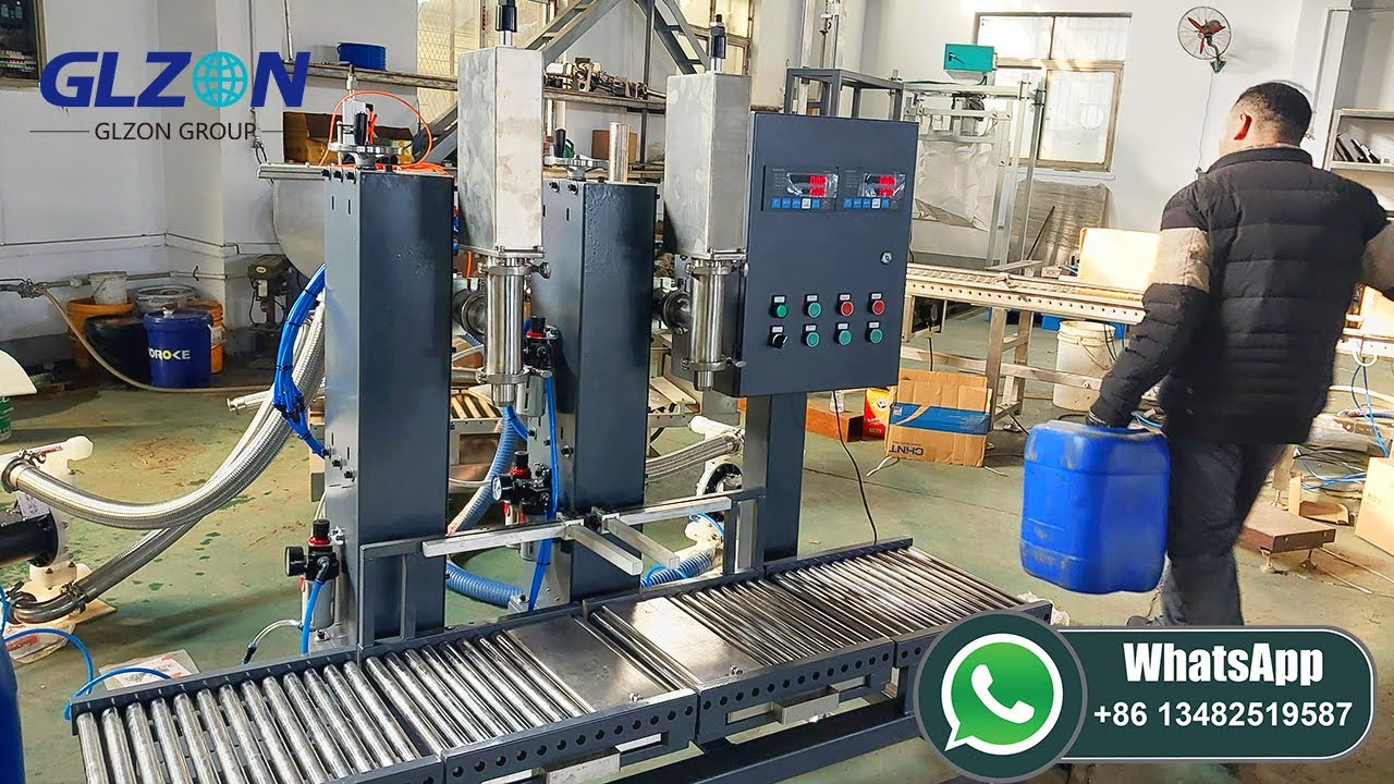 Efficient 18L Jerry Can Filling Machine for Lubricants & Engine Oil ...