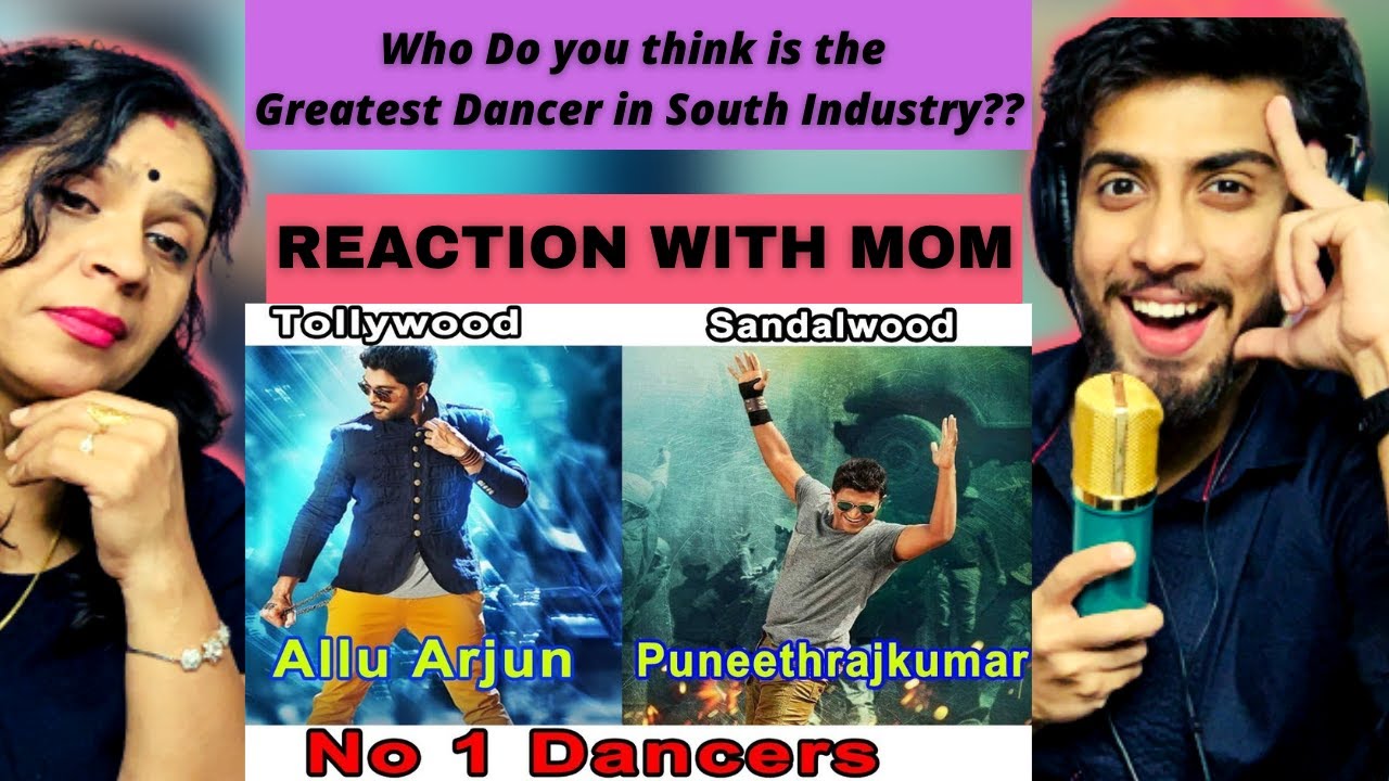 Tollywood And Sandalwood No 1 Dancers Allu Arjun And Puneeth Rajkumar