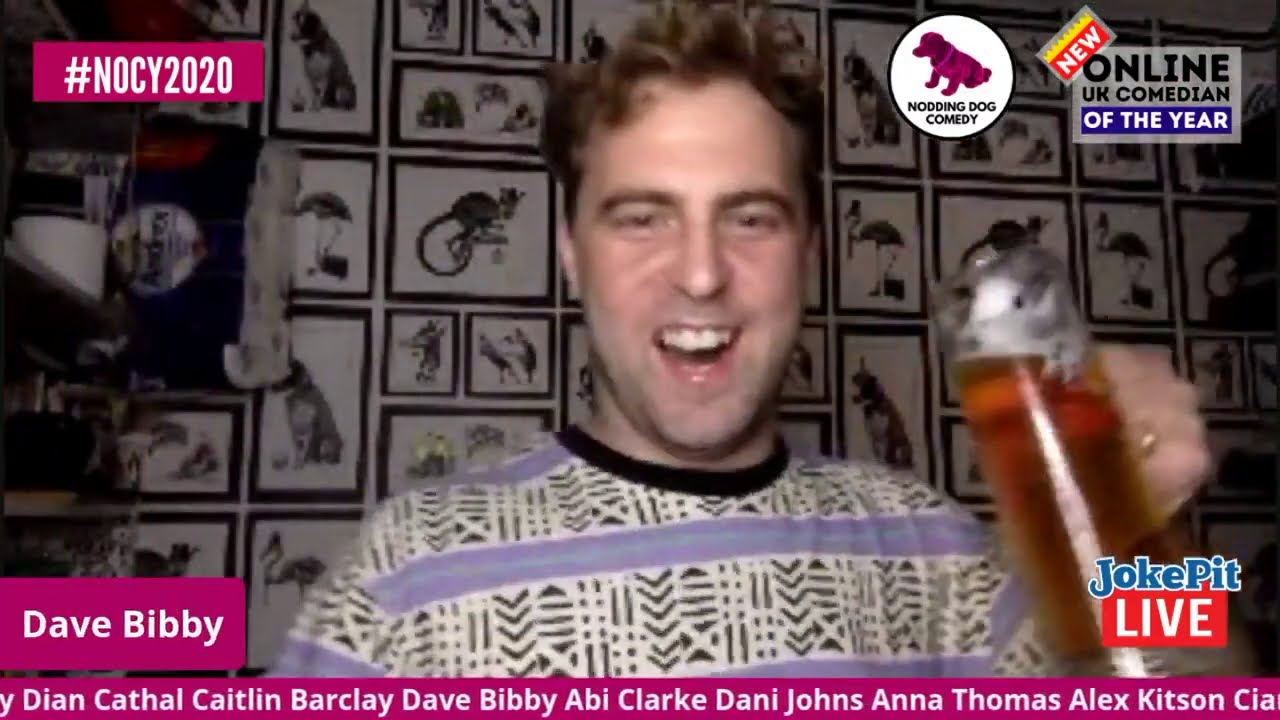 Dave Bibby: New Online Comedian of the Year 2020 - YouTube