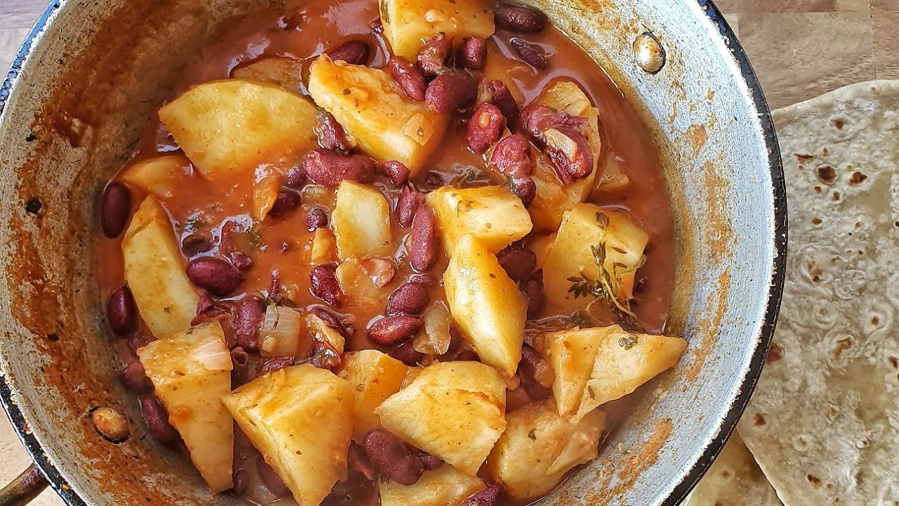 Mauritian Ladaube Potato and Kidney Bean, Vegan and Gluten Free. 5 ...