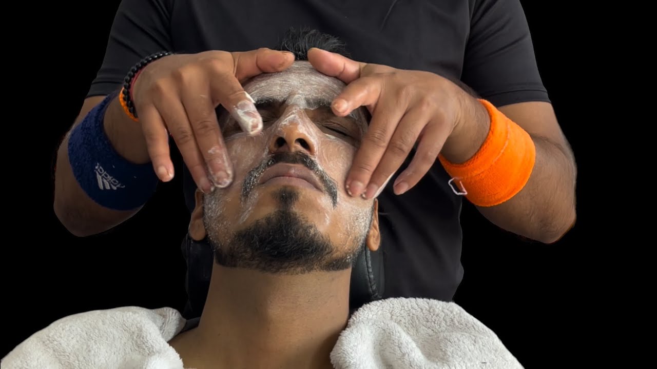 Satisfying Facial Massage asmr - YouTube