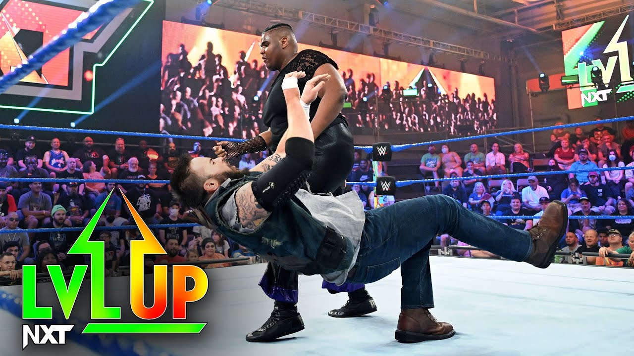 Josh Briggs vs. Quincy Elliott: NXT Level Up, May 20, 2022 - YouTube