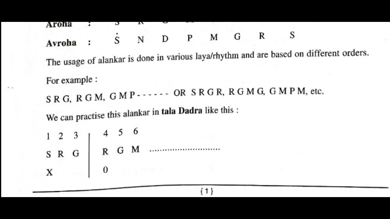 Alankar|| Class 12th CBSE|| Music Vocal // Hindi and English notes ...