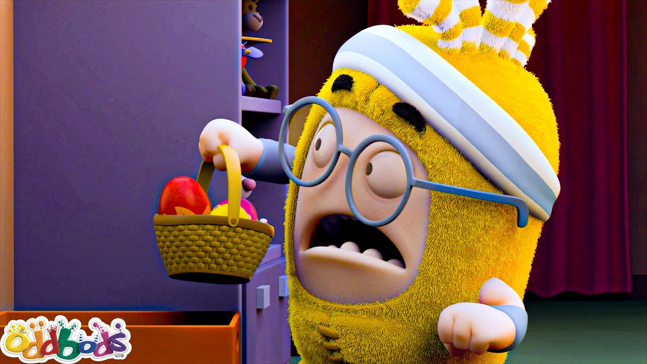 Easter Basket Hunt | Oddbods - Food Adventures | Cartoons for Kids ...