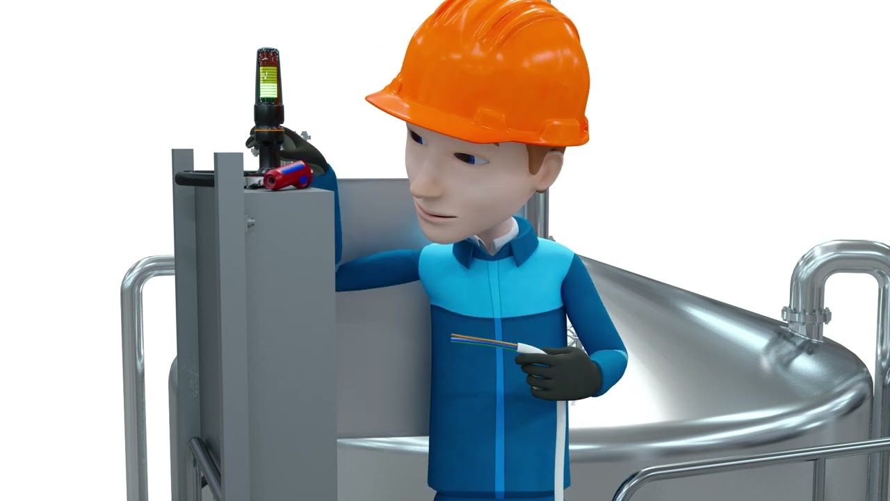 Dank IO-Link zu einer effizienten und kostensparenden Anlage - YouTube