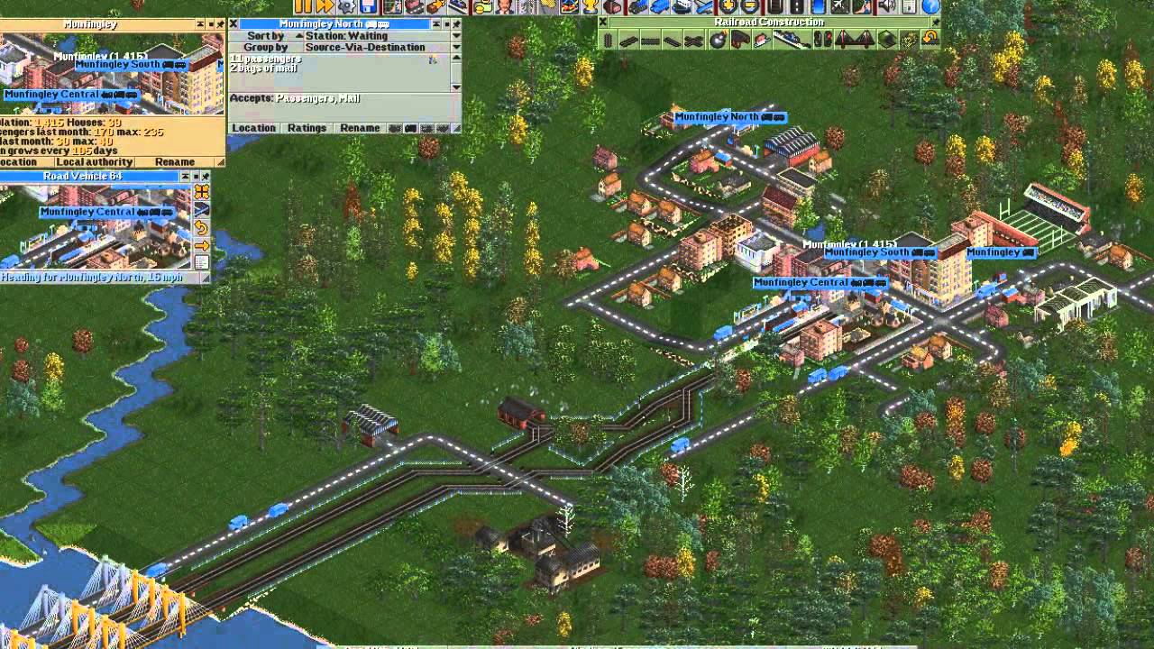 OpenTTD Gameplay Commentary Part 11 Boats - YouTube