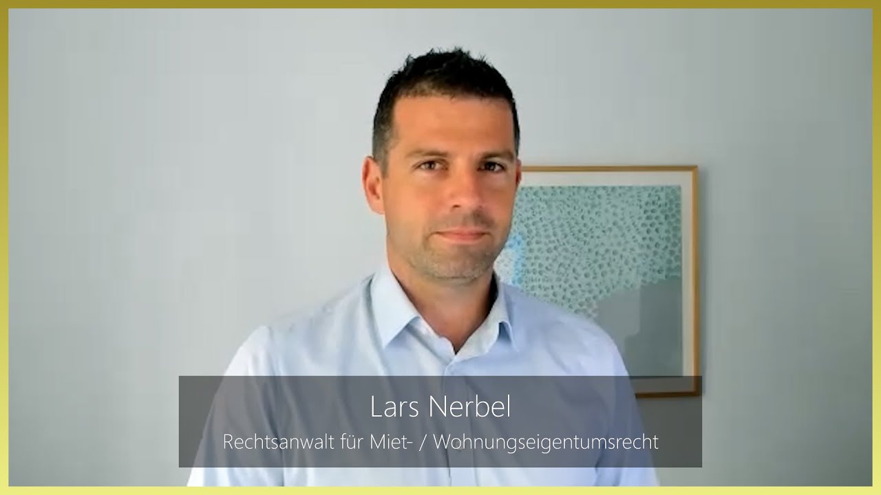 "Regio-Chat" mit Lars Nerbel (Rechtsanwalt Miet- und Eigentumsrecht ...