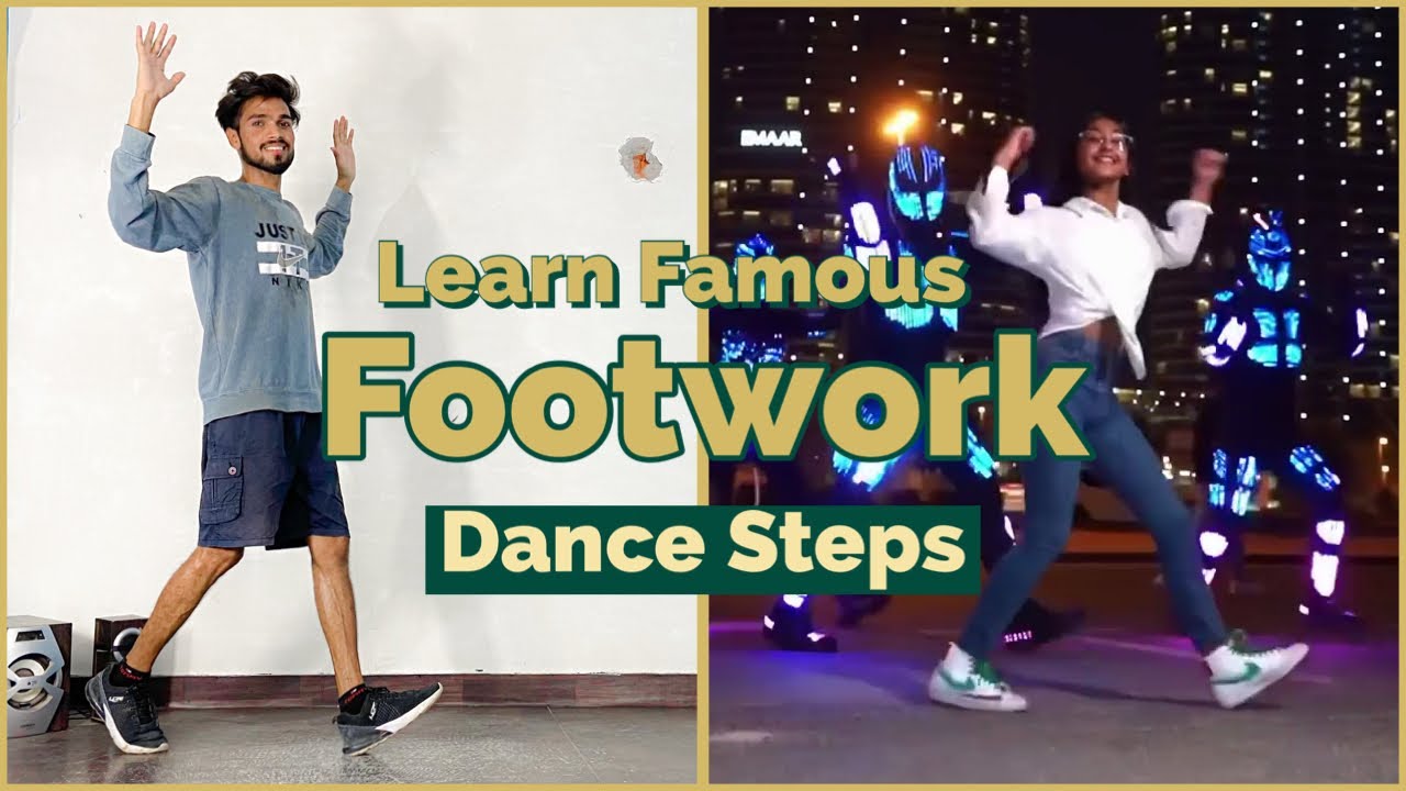 Learn viral footwork dance steps | famous footwork dance tutorial ...