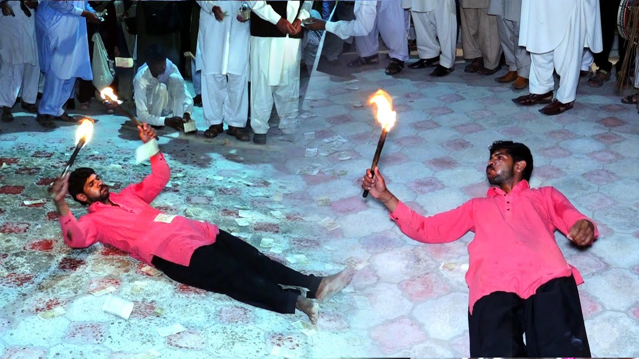 Atish Bazi On Wedding Fireman Show Talent - YouTube