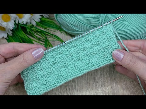 Üç Günde Yelek Örün 🩷Kolay İki Şiş Örgü Yelek Model Desen 🩷#crochet #knitting #diy #handmade 