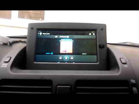 Toyota avensis t25 tablet - YouTube