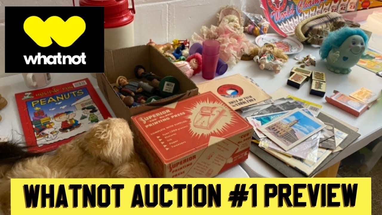 WhatNot Auction #1 Preview | Monday, June 13th Sale - YouTube